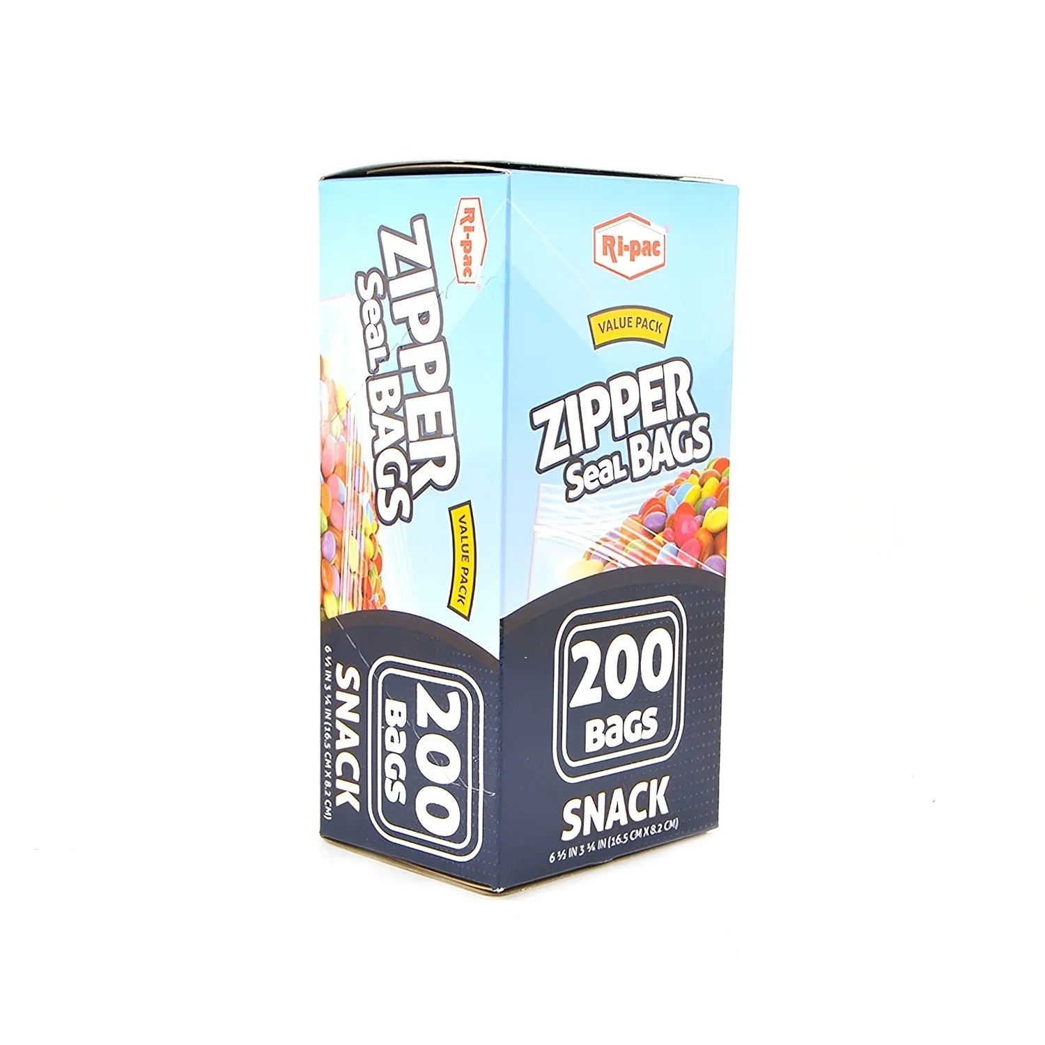(D27200) "Ri-pac" Zipper Snack Value/200ct – GAIC
